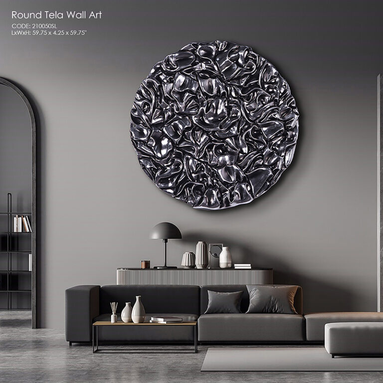 Round Tela Wall Art - Heinimex PH