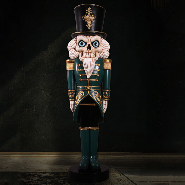 Scary Skeleton Nutcracker 6.5ft - Heinimex PH